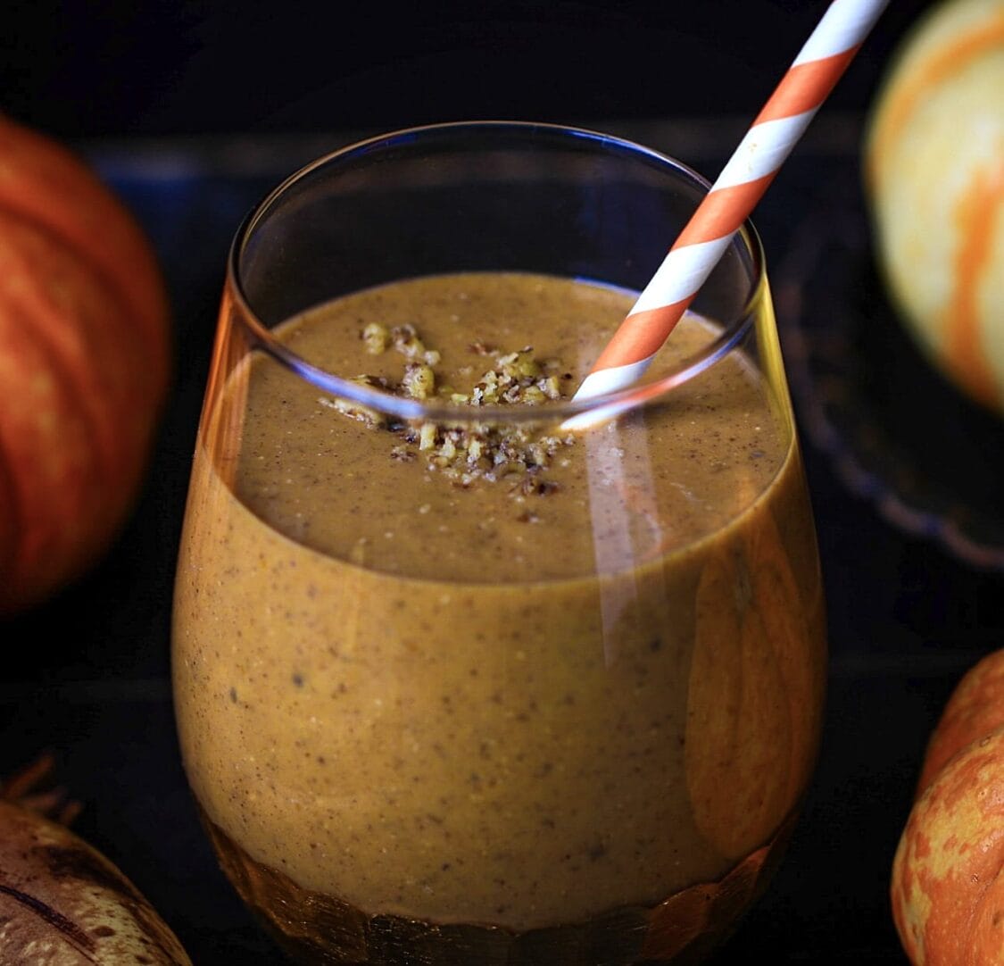 Pumpkin Spice Protein Shake | Vegan